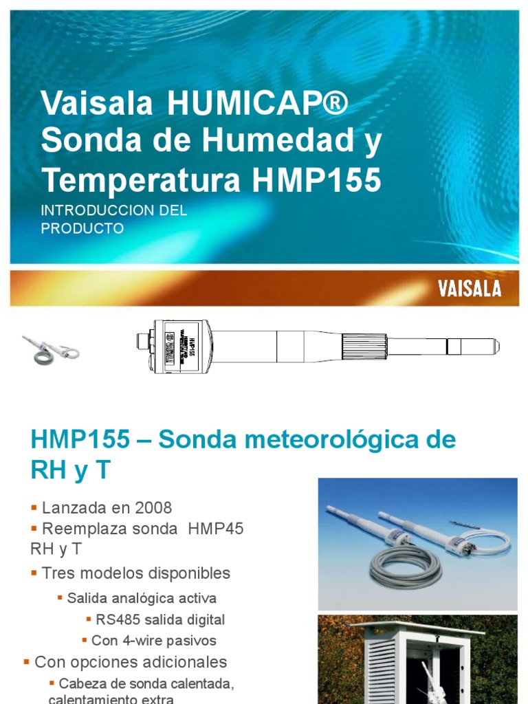 Expo 2 - Hmp155 | PDF | Calibración | Meteorología