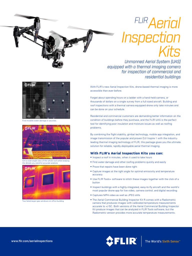 FLIR Drone Building Inspection Datasheet | Unmanned Aerial Vehicle ...