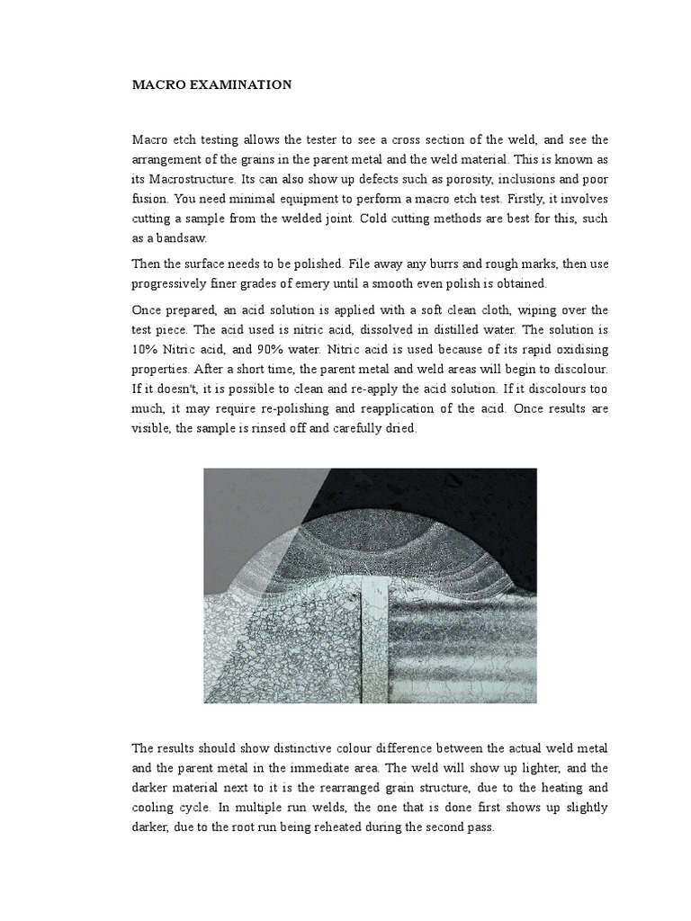Macro Examination | PDF | Microstructure | Industries