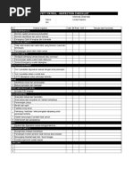 Safety Patrol Checklist | PDF