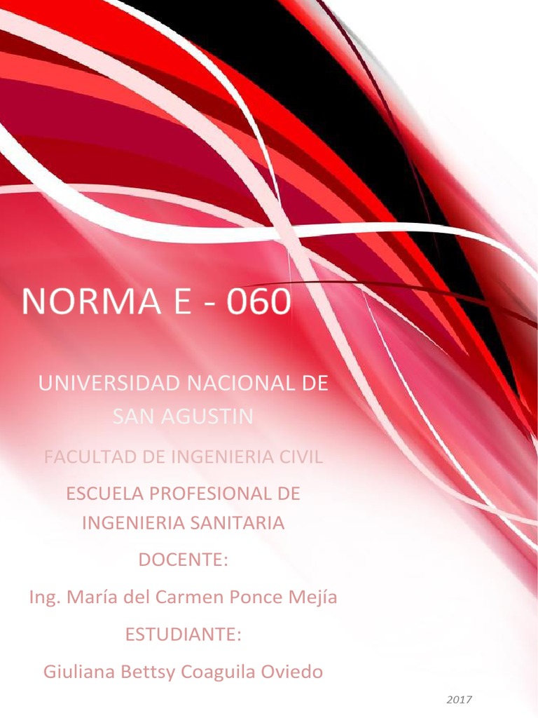 Norma E-060 | PDF | Doblar | Hormigón