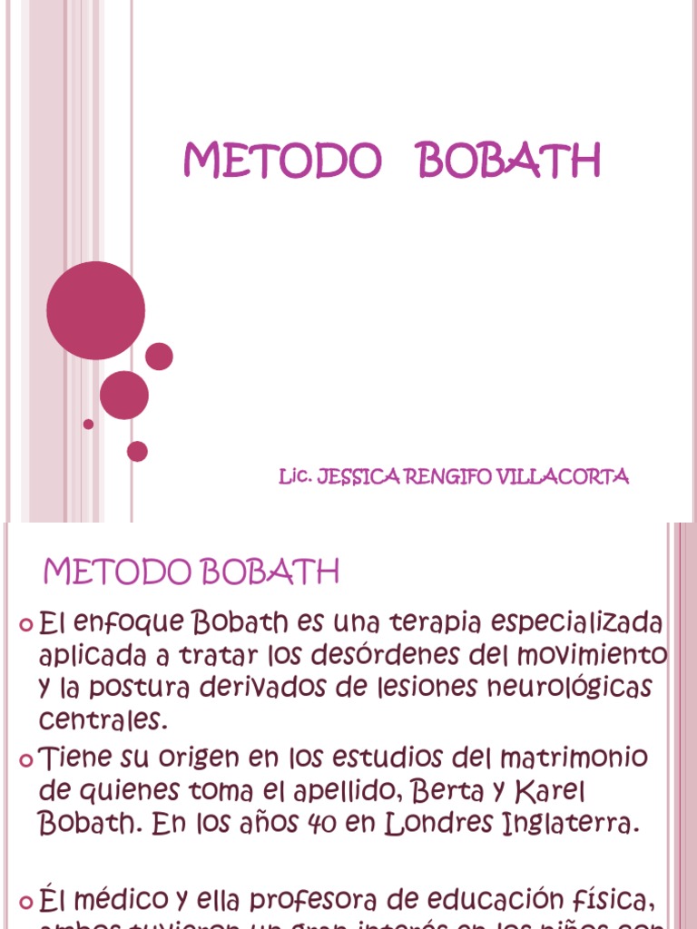 Metodo Bobath | PDF | Anatomia animal | Sistema musculoesquelético