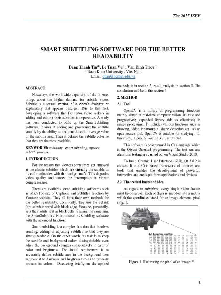 Smartsubtitling Paper-Ver3 | PDF | String (Computer Science) | Function (Mathematics)