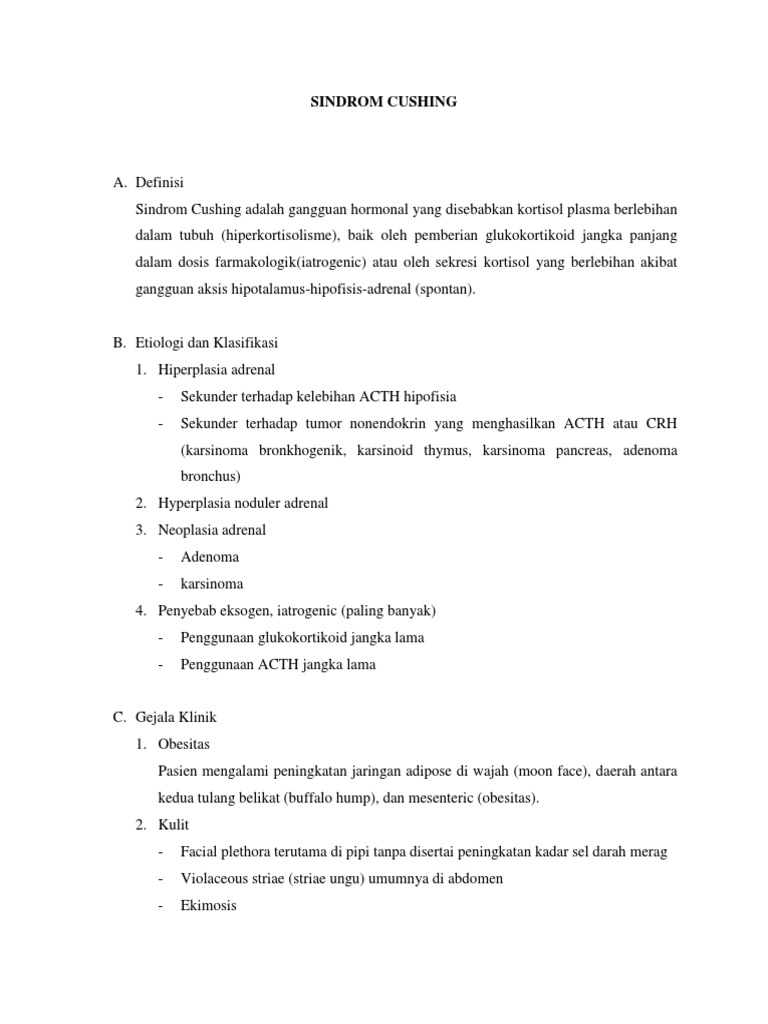 Sindrom Cushing | PDF