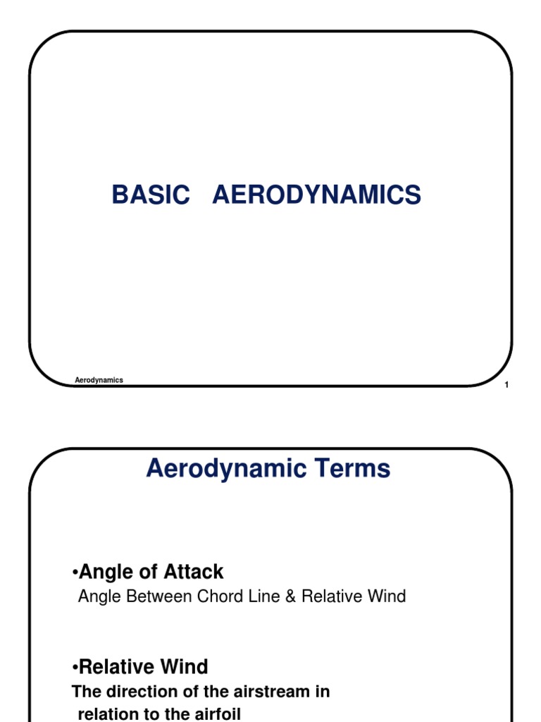 Aerodynamics | PDF
