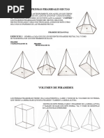 Plantillas y moldes de pirámide triangular | PDF