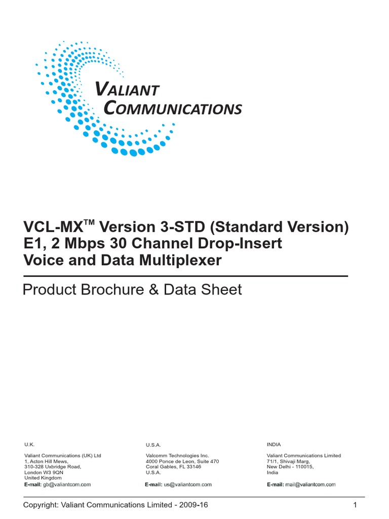 VCL MX v3 Standard | PDF | Digital Subscriber Line | Computer Network