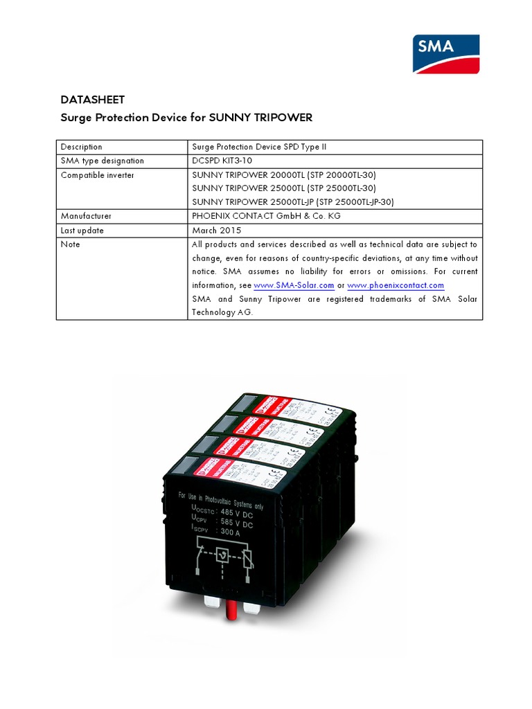Datasheet DCSPD Kit3-11 | PDF