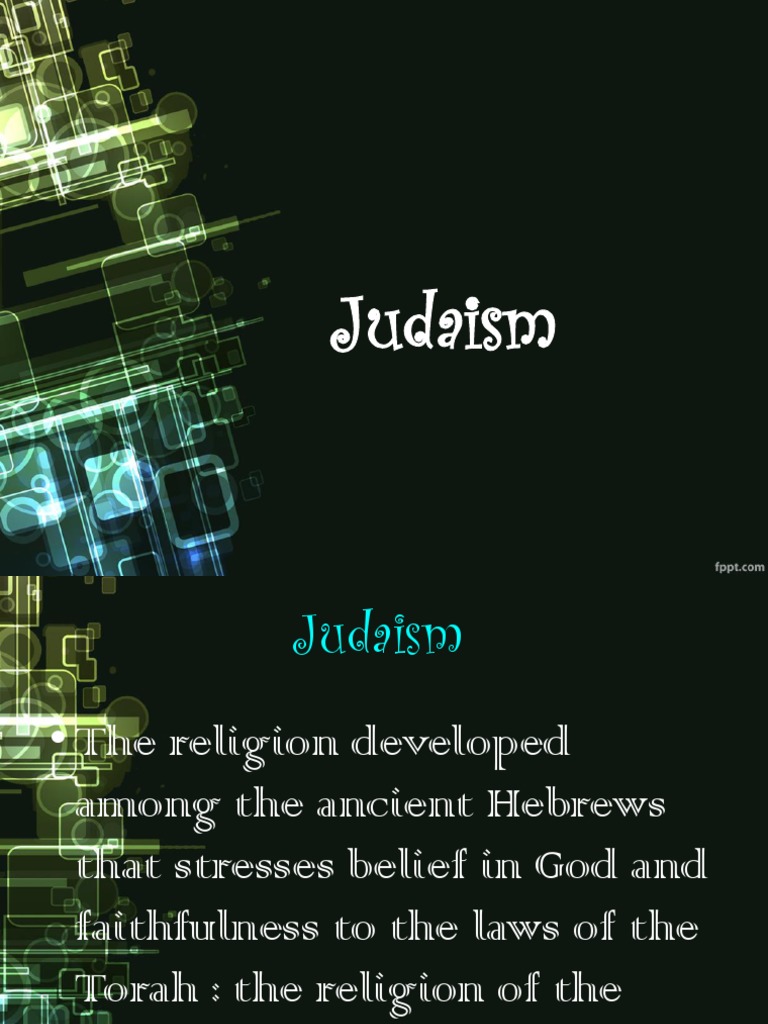 Jewish Judaism God