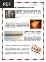 Cordillera Music Instruments | PDF | Musical Instruments | Flute