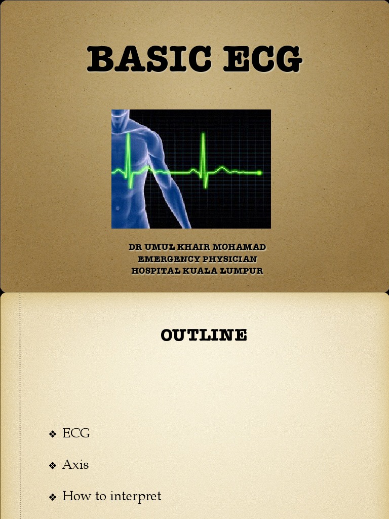 Basic ECG For Paramedic | PDF | Electrocardiography | Heart Rate