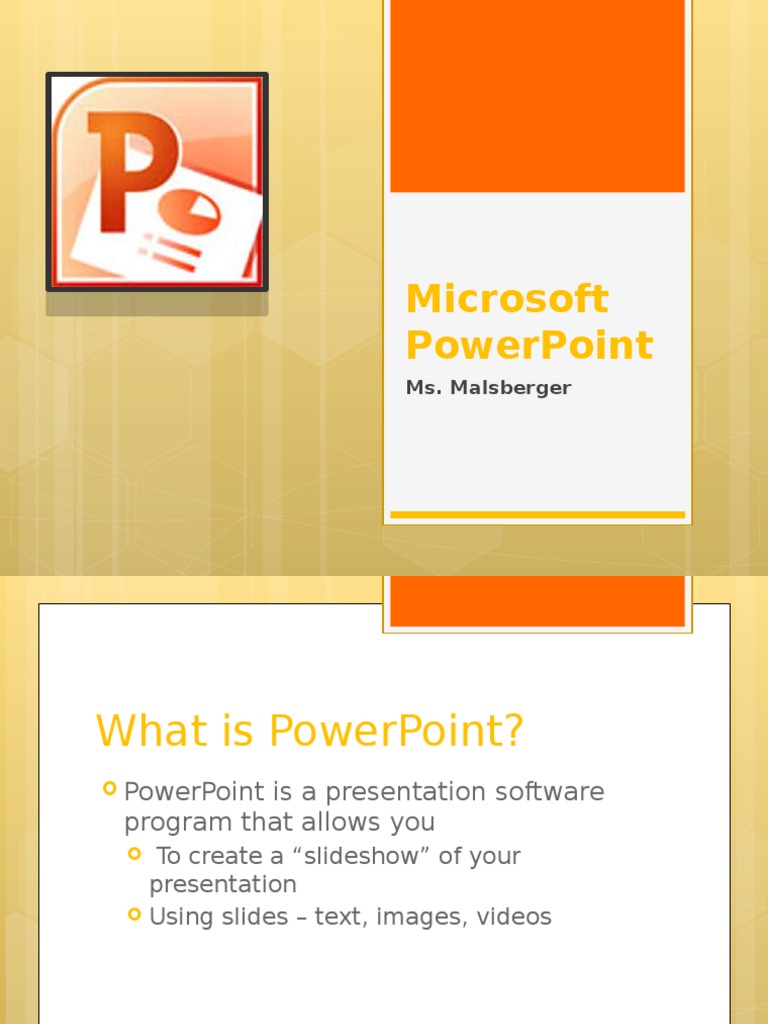 What Is Powerpoint | PDF