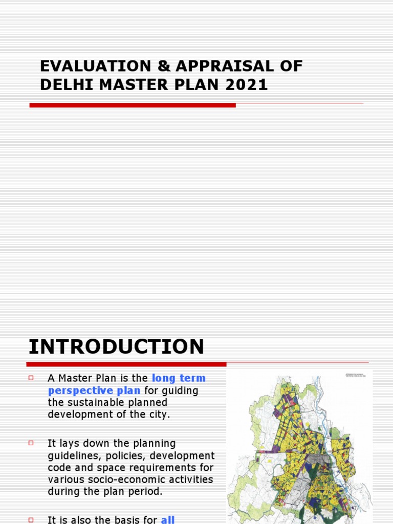 Delhi Master Plan 2021 | PDF | Sanitary Sewer | Sanitation