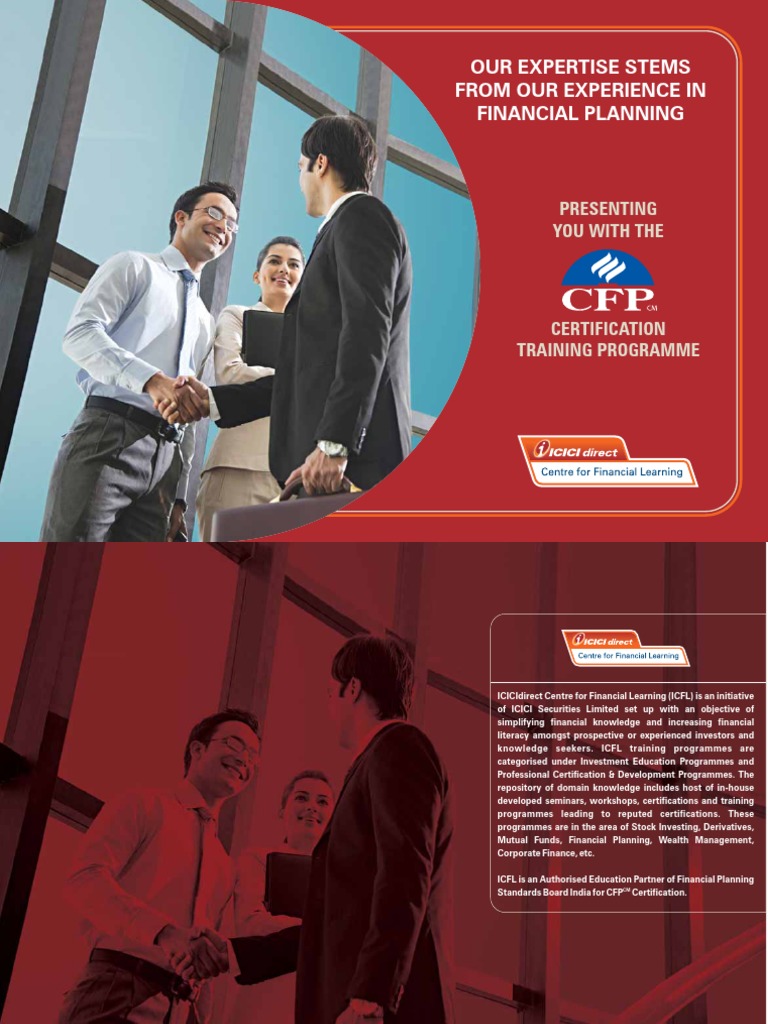 CFP Brochure | PDF | Professional Certification | Wealth Management