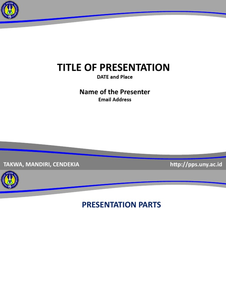 UNY Template PPs | PDF | Mise en page | Média artistique