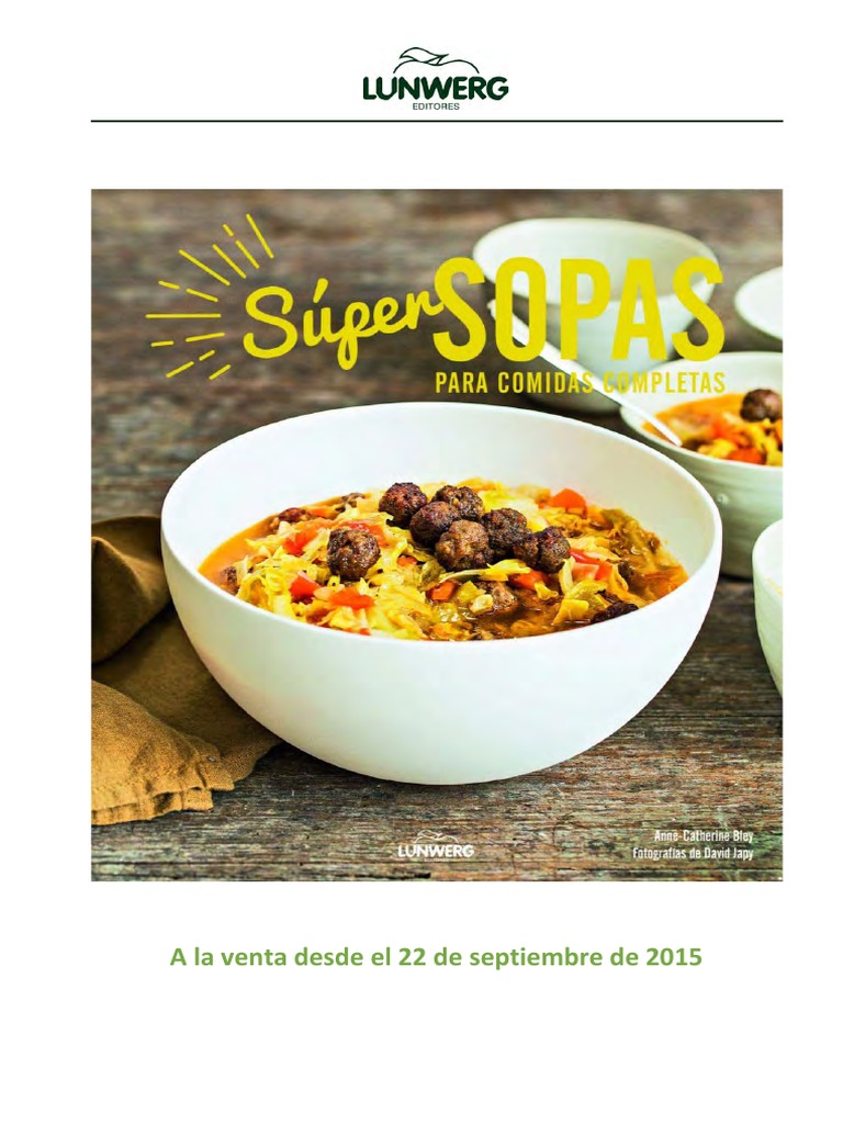 Super Sopas | Sopa | Alimentos