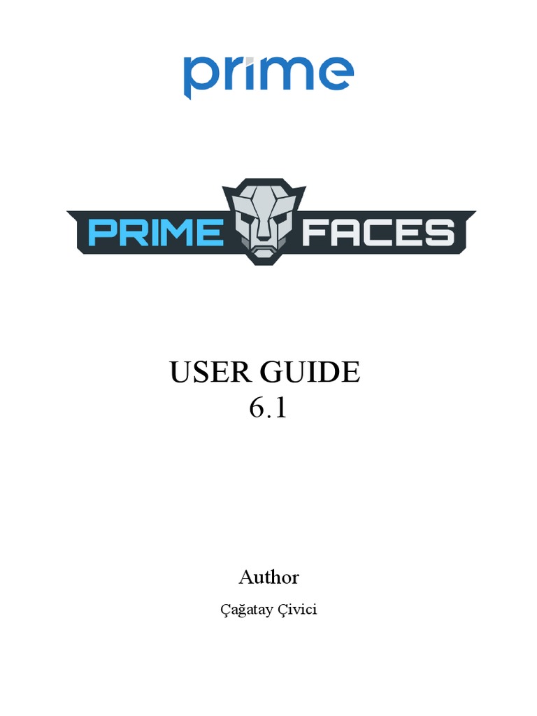 Primefaces User Guide 6.1 | PDF | Java Server Faces | Web Development