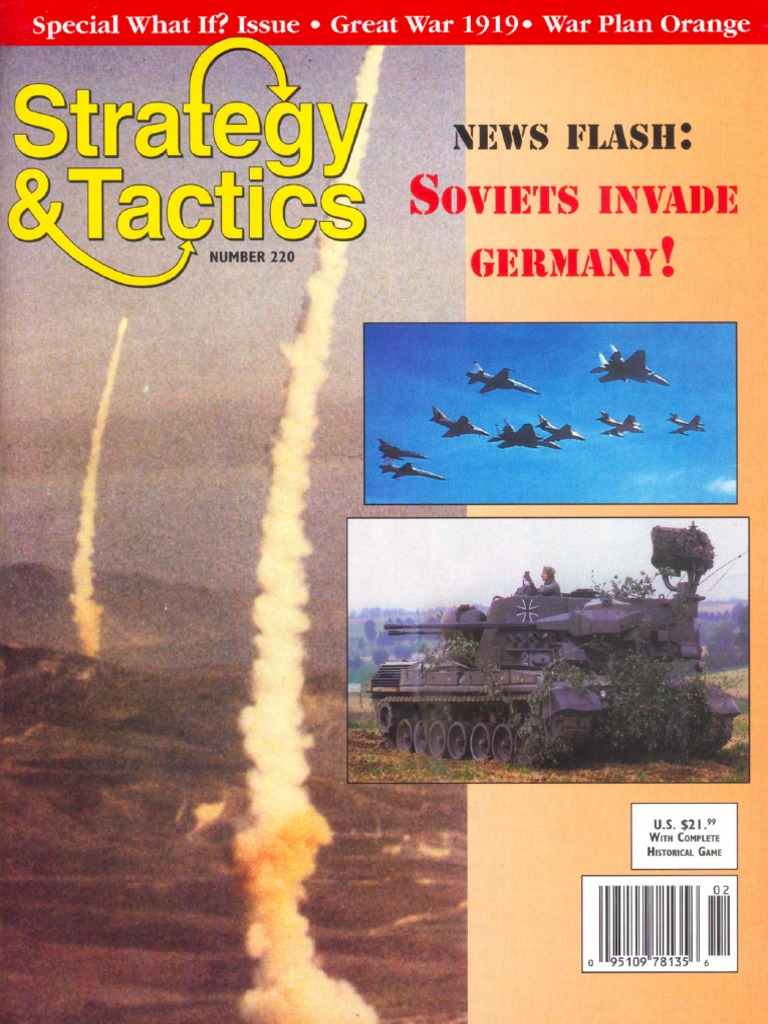 (Wargame-Simulation) SPI - Strategy & Tactics 220 - Group of Soviet ...