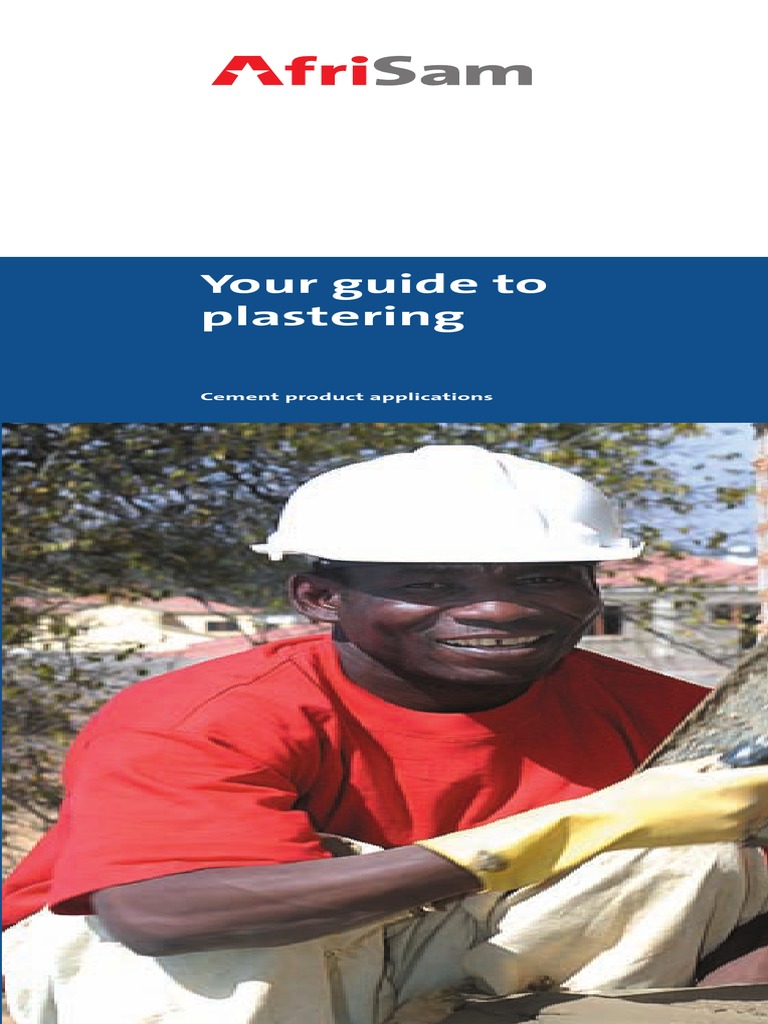 Plastering Guide PDF | PDF | Plaster | Sand