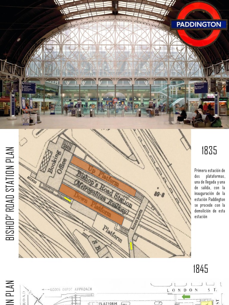 Paddington Station | PDF | Estación de tren | Transporte ferroviario