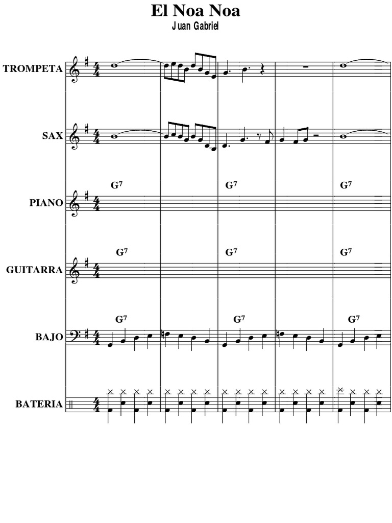 El Noa Noa Juan Gabriel | PDF