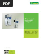 Efacec - Catalogo Fluofix GC (En) | PDF | Switch | Electrical Substation