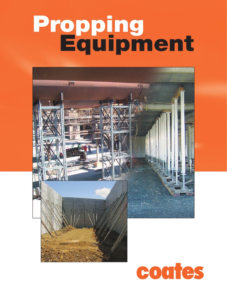 Propping Brochure.9080815 | PDF | Scaffolding | Screw