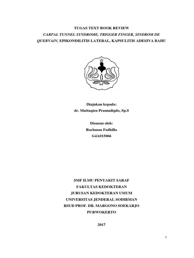Penatalaksanaan Sindrom Saraf Perifer | PDF
