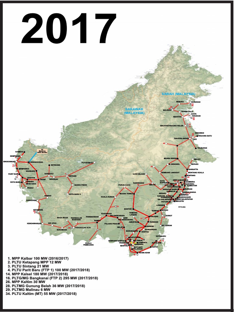 Peta Kalimantan | PDF