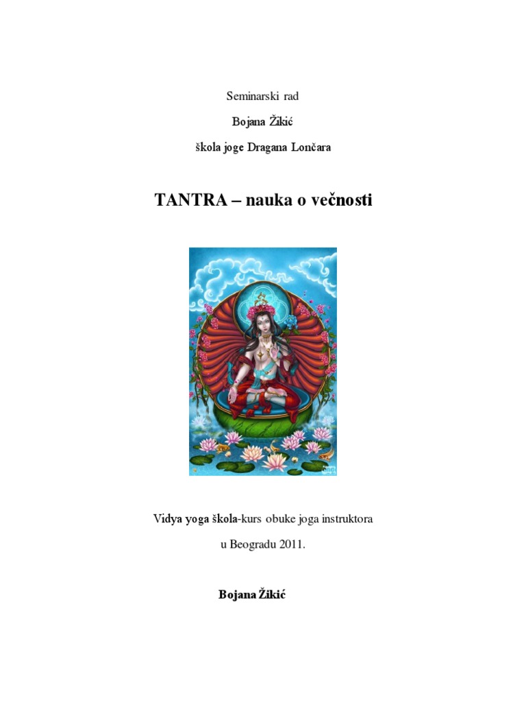 Tantra Nauka o Večnosti - Bojana Žikić | PDF