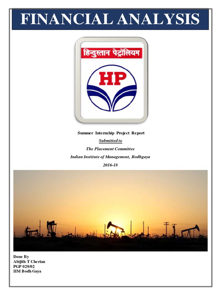 HPCL Report | PDF | Market Liquidity | Debt