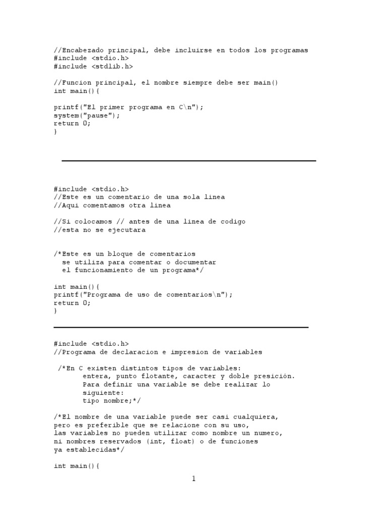 Códigos de Programación en CodeBlocks | PDF | Seno | Comillas