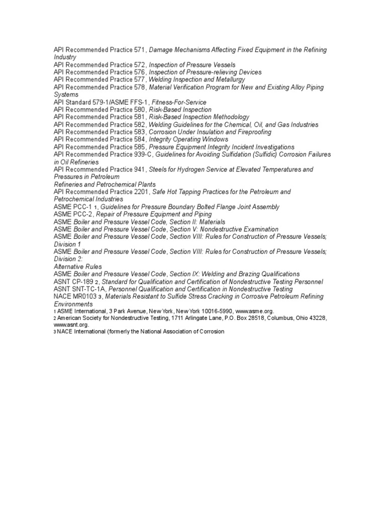 Api 510 2017 | PDF | Technology & Engineering