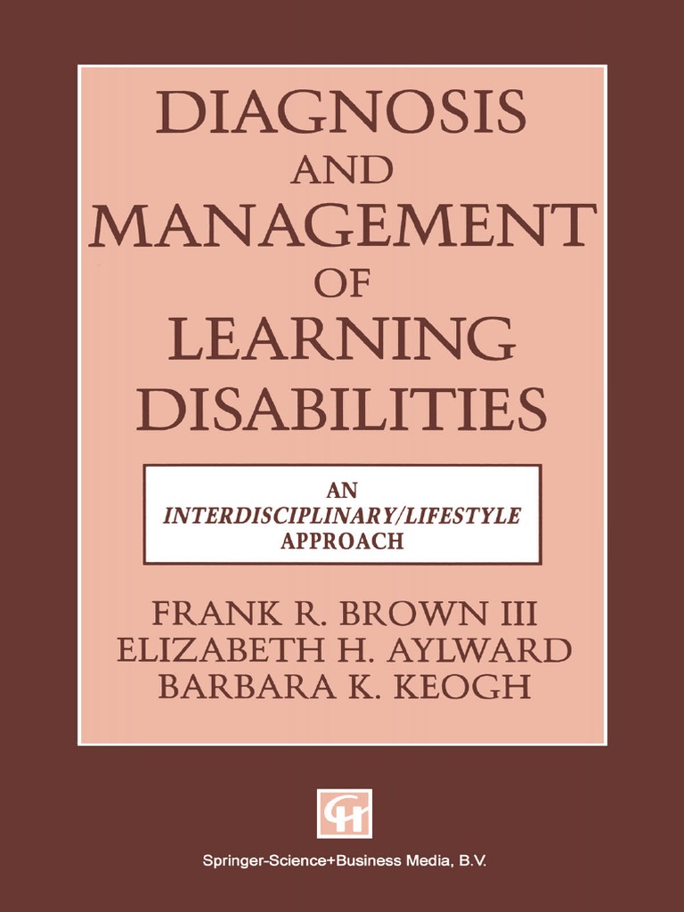 Diagnosis and Management of Learning Disabilities An Interdisciplinary ...