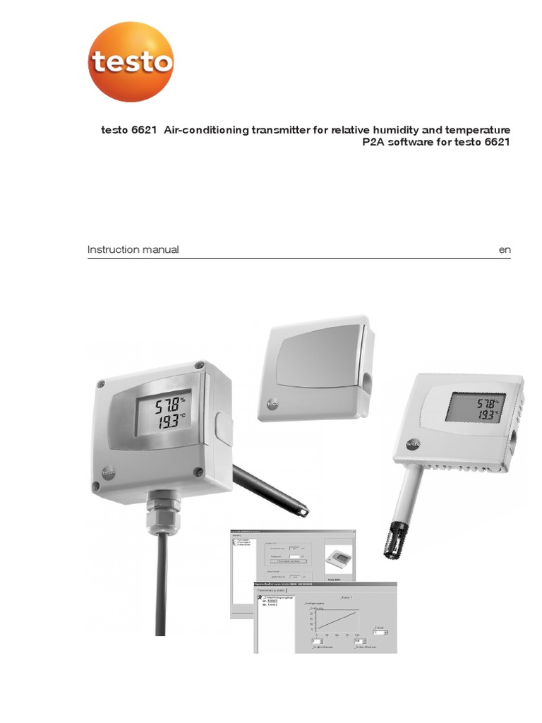 Testo 6621 Instruction Manual | PDF | Parameter (Computer Programming ...