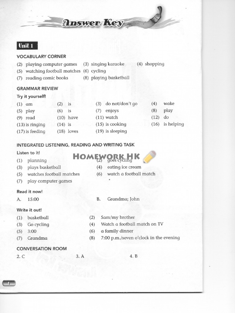 F 1-f 2 Pilots Tsa Summer Review English Answer Key Homeworkhk Com | PDF