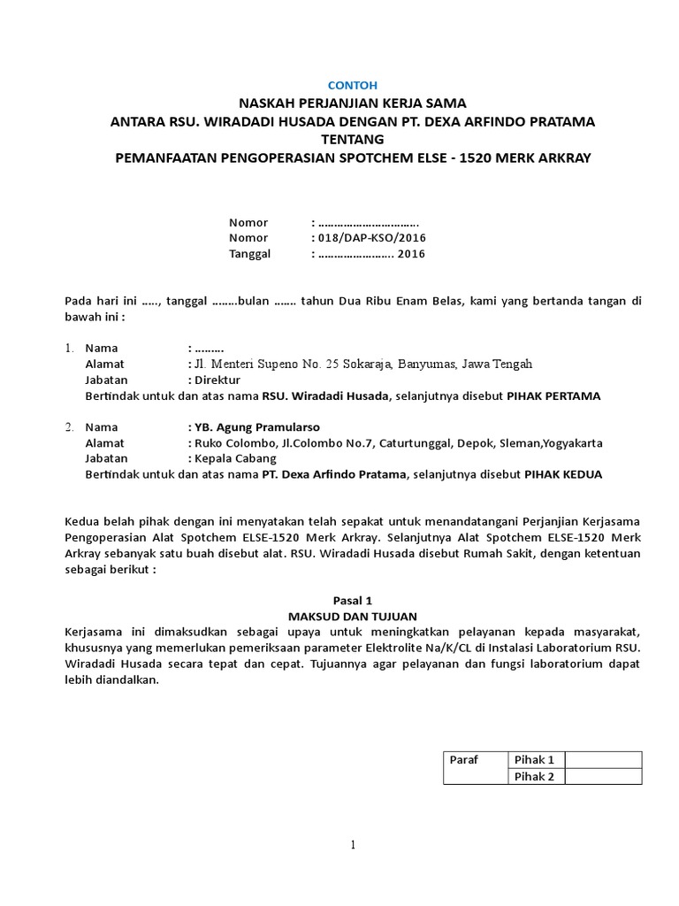 Contoh Draf Alat Spotchem ELSE-1520 Merk Arkray | PDF