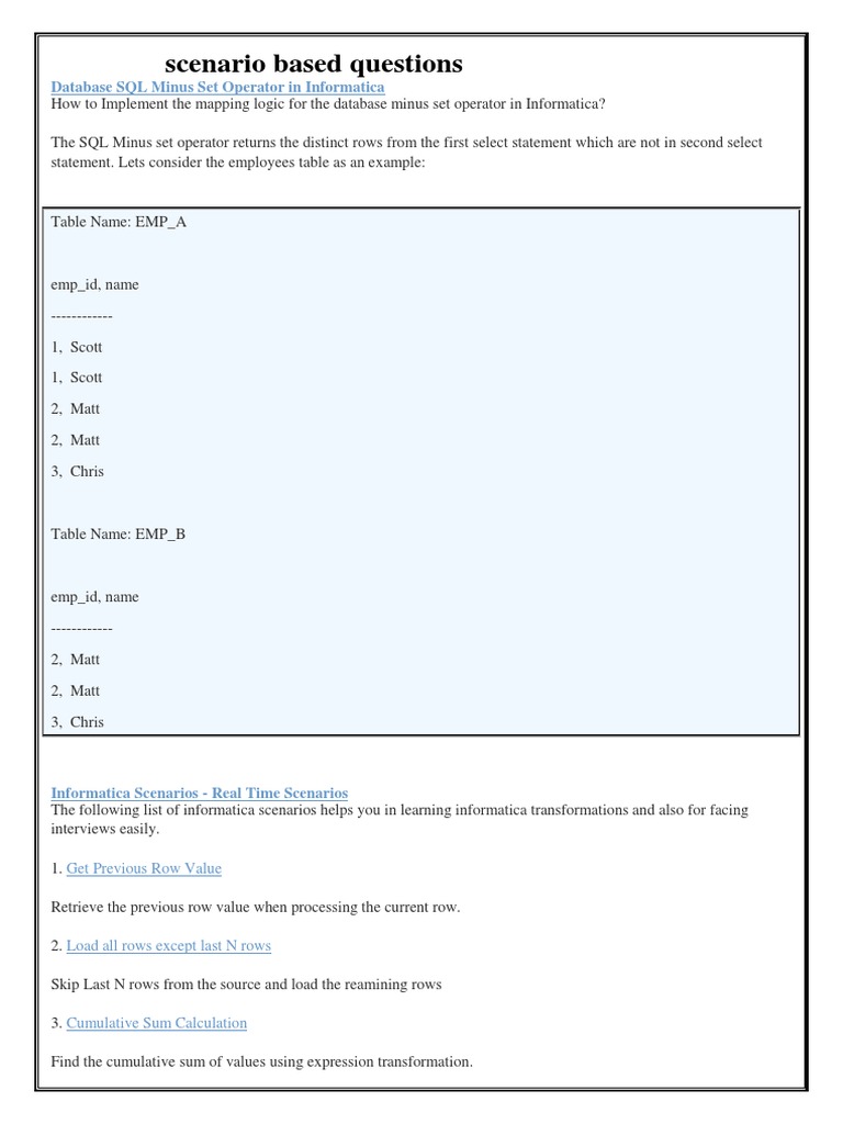 Scenario Questions | PDF | Parameter (Computer Programming) | Cache (Computing)