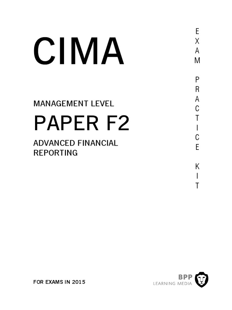 F2 Exam Kit BPP PDF | PDF | Bonds (Finance) | Stocks