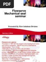 Flowserve Mechanical Seal Plan | PDF