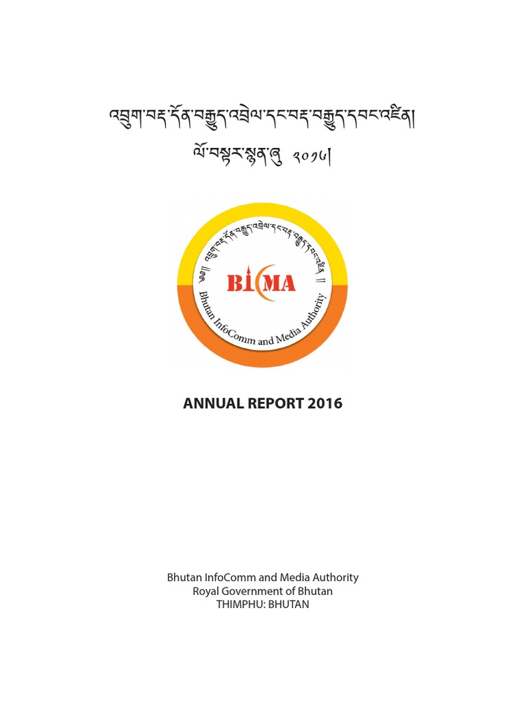 BICMA Report 2016 PDF | PDF | Radio Spectrum | Internet Service Provider