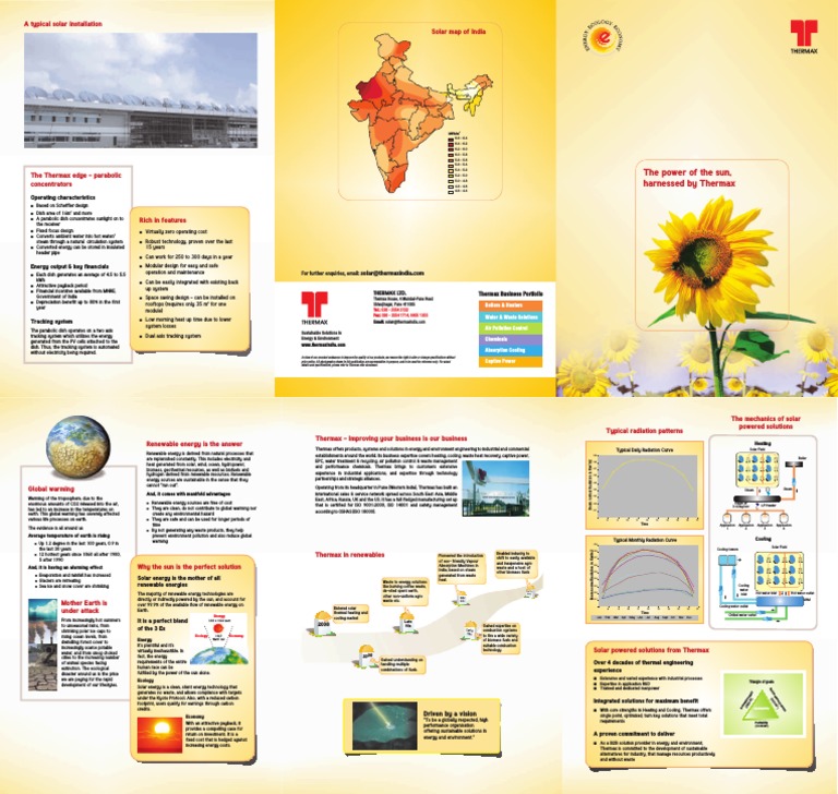 Solar Brochure PDF | PDF | Renewable Energy | Alternative Energy