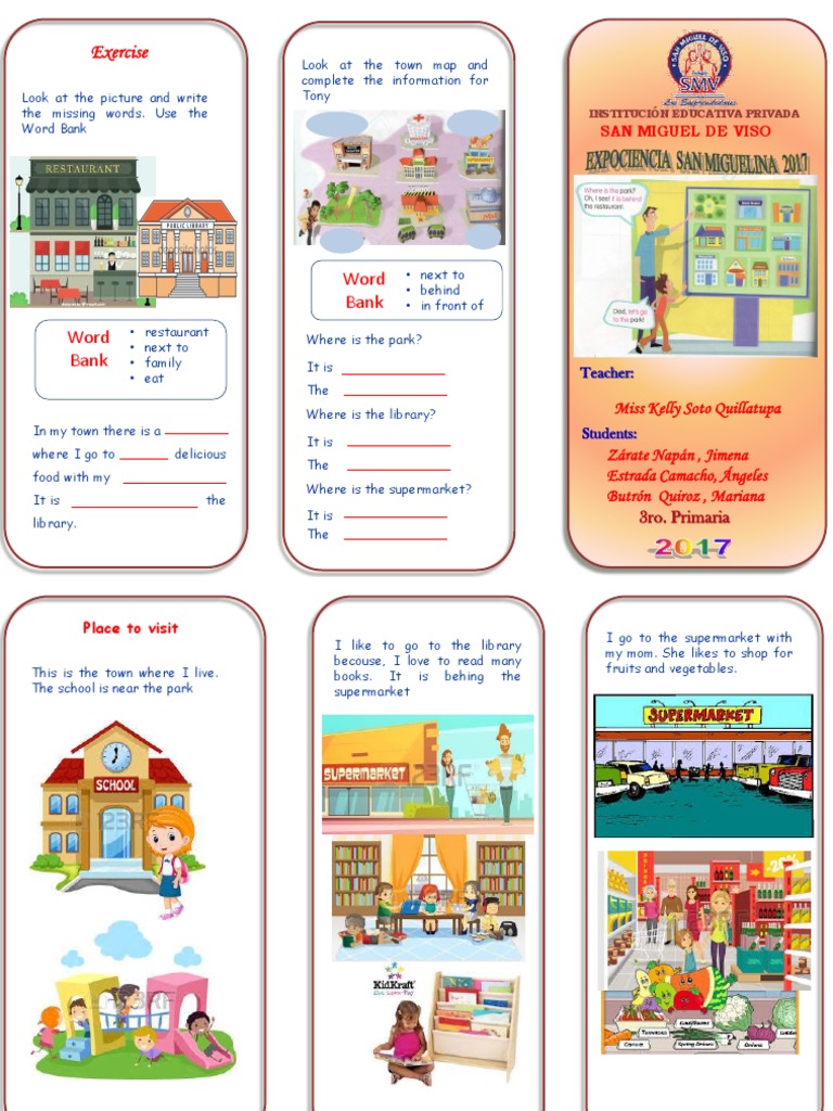 Triptico Ingles | PDF