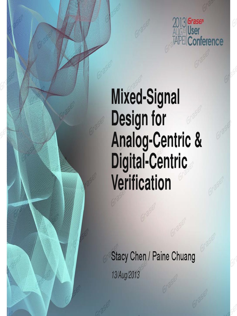 3 Mixed-Signal Design For Analog-Centric Digital-Centric Verification | PDF | Hardware ...