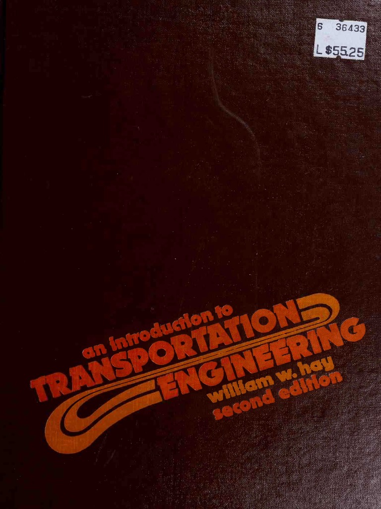 An Introduction To Transportation Engineering | PDF | Rail Transport ...