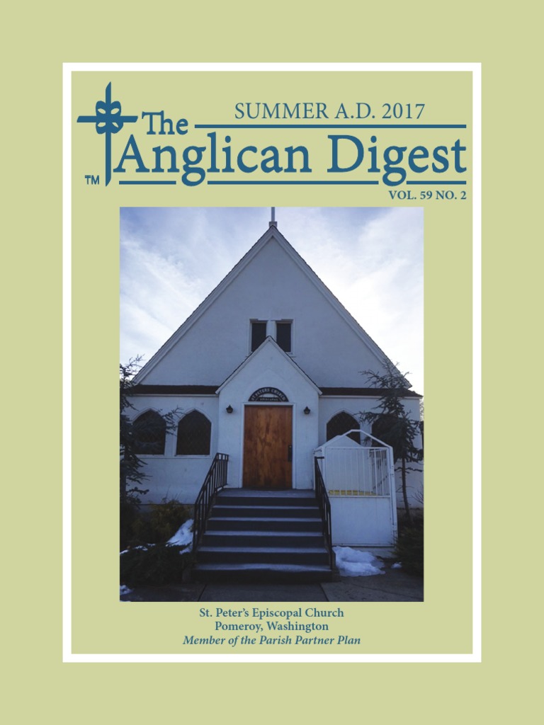The Anglican Digest - Summer 2017 | PDF | Grace In Christianity | Salvation