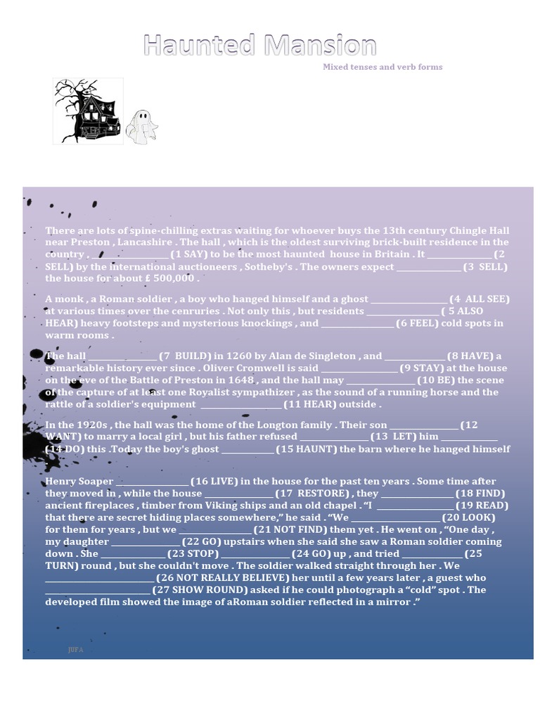 Haunted Mansion | PDF | Leisure