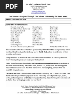 (Program Flow Draft) : 1 Birthday & Christening | PDF | Birthdays ...