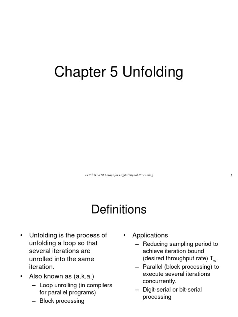 Unfolding | PDF | Algorithms And Data Structures | Algorithms