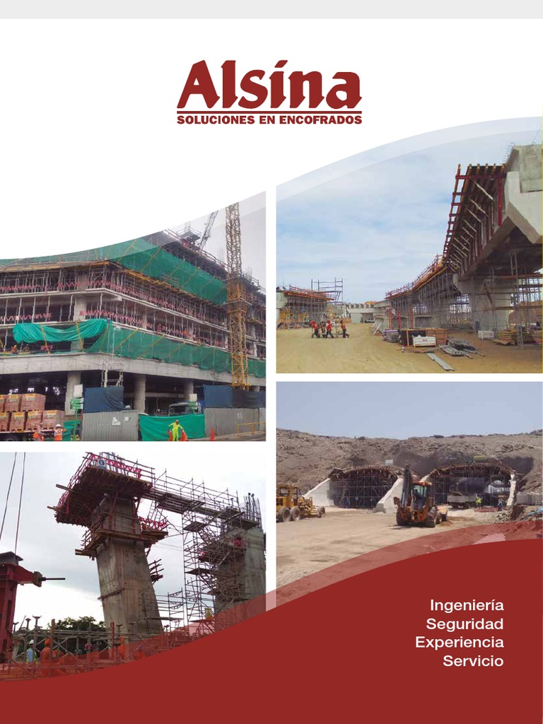 Soluciones de Encofrado Alsina | PDF | Madera | Aluminio